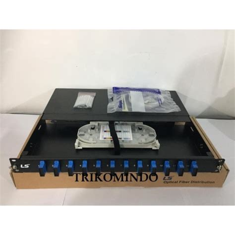 Jual Ls Otb 24 Port Sc Singlemode Duplex Ls Patch Panel Fiber Ls Fdf