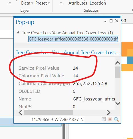 Show Pop Ups Wtih Raster Values In An Image Servic Esri Community