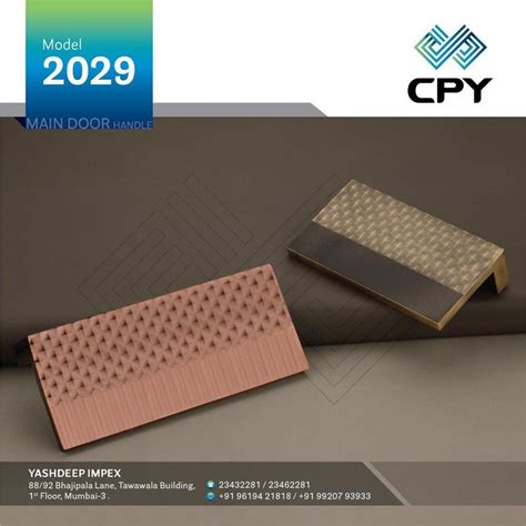 Main Door Handles Importer In Mumbai Yashdeep Impex Mumbai Cpy C 2 Canes Model 2029 Handles