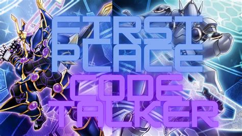 1st Place Undefeated Fire Wall Code Talker Deck Profile JULY 2023
