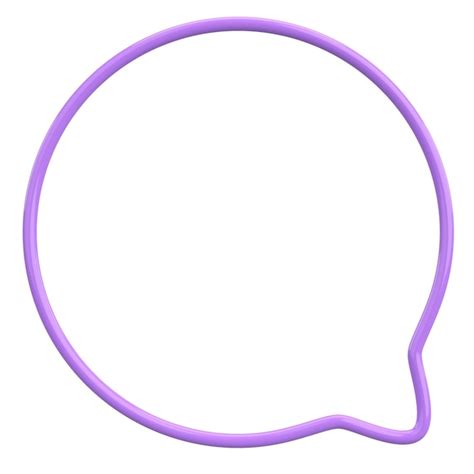 Premium Photo Speech Bubble Text Box 3d Illustration