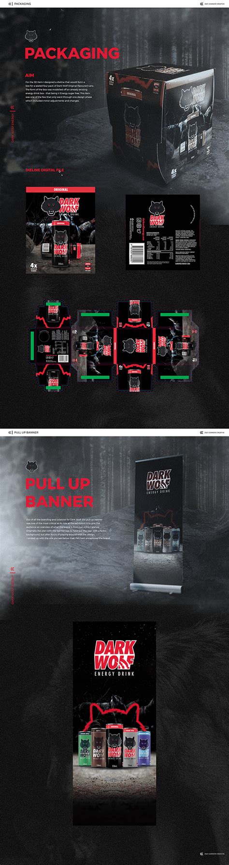 Dark Wolf Energy Drink on Behance