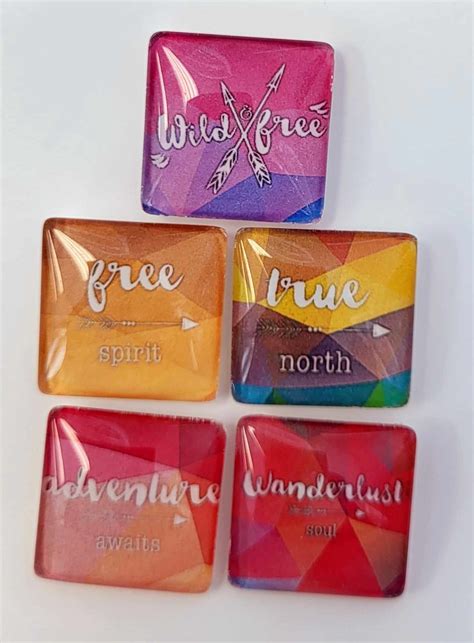 ‘wild And Free Magnets Set Of 5 Shop Iowa