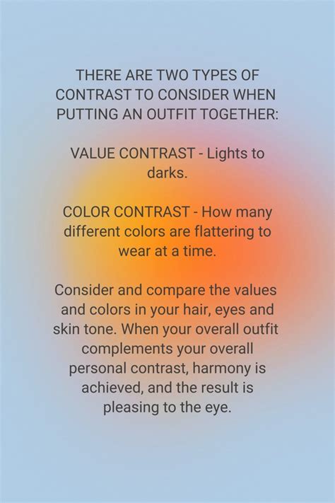 There Are Two Types Of Contrast To Consider When Putting An Quozio