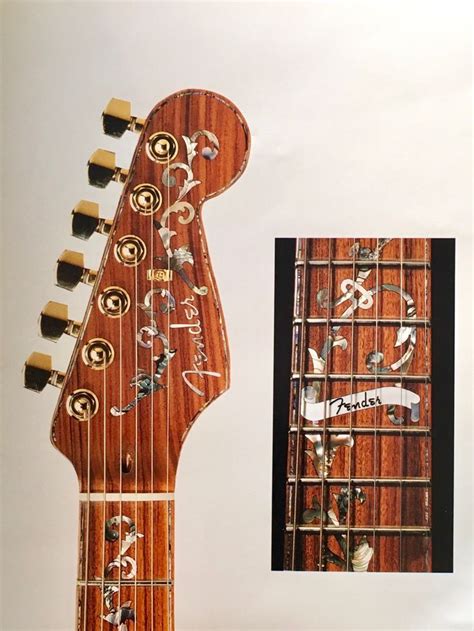 Inlay Wow Guitar Inlay Guitar Design Fender Guitars