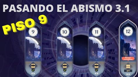 PISO 9 DEL ABISMO 3 1 Genshin Impact YouTube