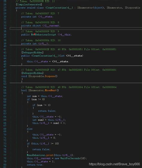 unity 协程底层原理解析 unity 底层逻辑 csdn博客