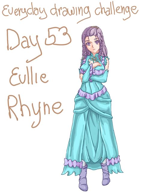 Everyday Drawing Challenge Day 53 Eullie By Byakubayashi On Deviantart