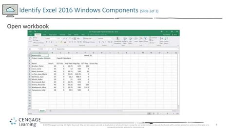 excel module 1 ppt presentation pptx