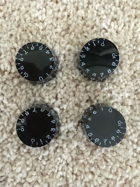 Gibson Genuine Gibson Speed Knobs Black Reverb
