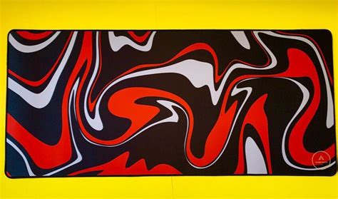 ماوس باد احمر و اسود Xxl متجر الحمدان تك