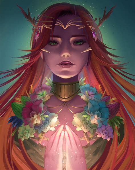 Keyleth Critical Role By Niqichui On Deviantart