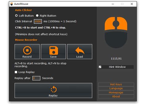A Lightweight And Simple To Use Automatic Mouse Clicker And Recorder