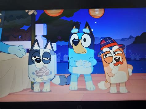 Another Perfect Paused Bluey Moment Rbluey