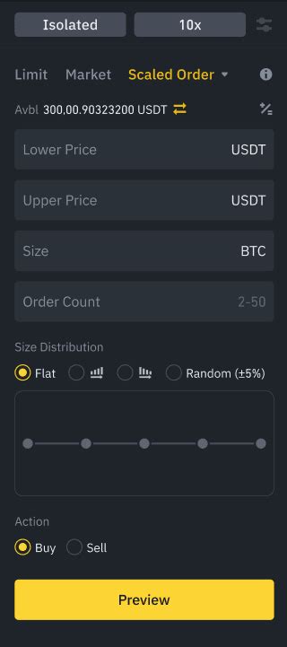 What Are Scaled Orders And How Do They Work Binance Support