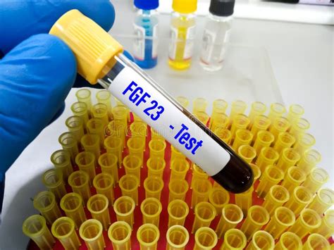 Blood Sample For Intact Fibroblast Growth Factor 23 Fgf23 Test Stock