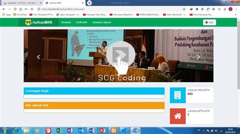 scg coding aplikasi sistem informasi manage data anggota organisasi