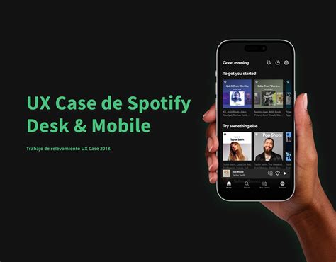 Ux Case Spotify 2018 Behance