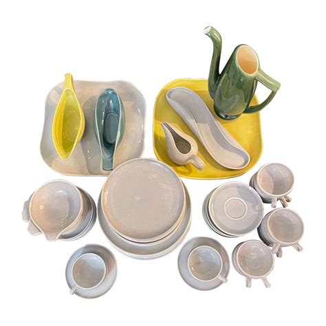Russel Wright Serveware Ceramics Silver And Glass 27 For Sale At 1stdibs Russel Wright
