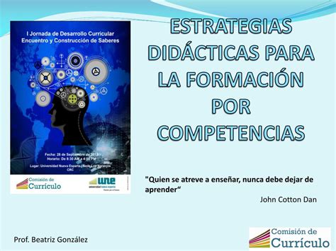 PPT ESTRATEGIAS DIDÁCTICAS PARA LA FORMACIÓN POR COMPETENCIAS