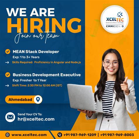 Xceltec Hiring Meanstackdeveloper Businessdevelopment Freshers