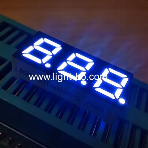 0 36 Inch Common Anode Super Bright Red 3 Digit Led Seven Segment Led Display For Digital