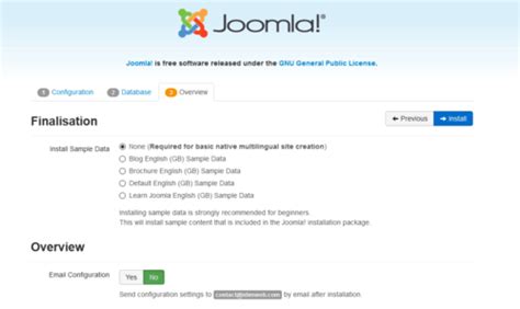 j3 x installing joomla joomla documentation