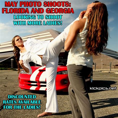 Home Of The Hottest Martial Arts Kicking Photos On The Planet