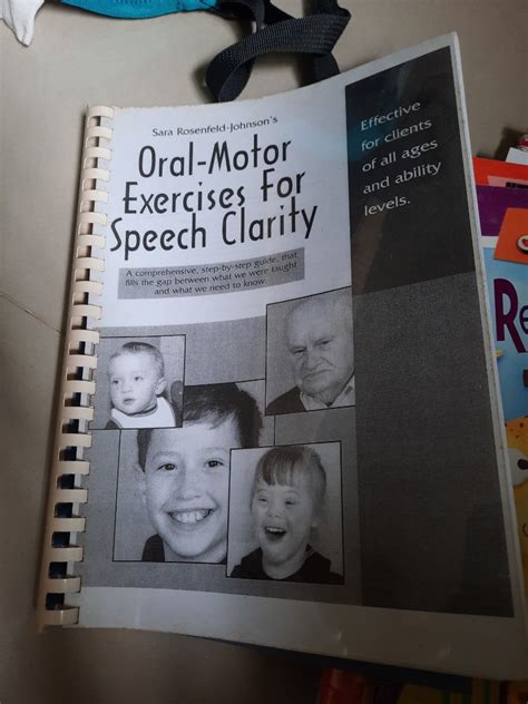Oral Motor Exercises For Speech Clarity Hobbies And Toys Books