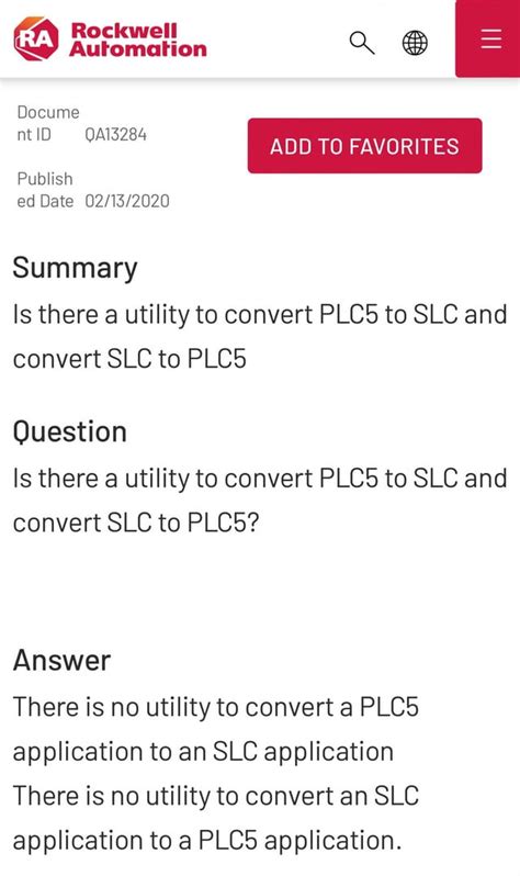 Slc500 Software R Plc
