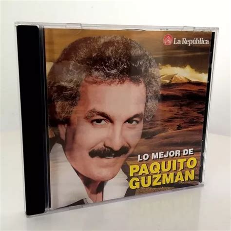 Paquito Guzman Salsa Exitos Cd Cuotas Sin Interés