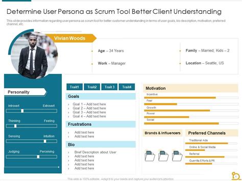 Determine User Persona As Scrum Tool Better Client Essential Tools
