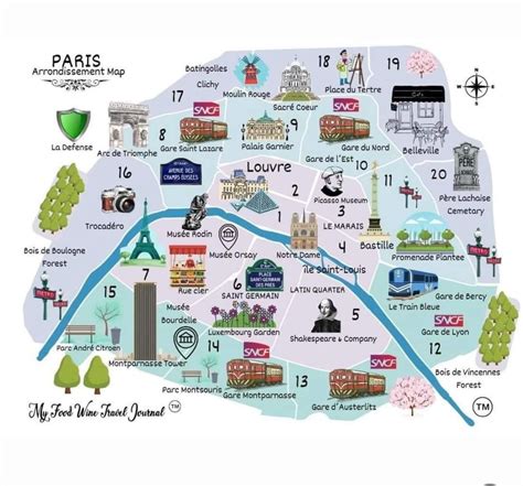 Download Printable Map Of Paris Download Printable Map Of Paris Major