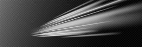 Premium Vector White Line Speed The Effect Of A Luminous Vortex The