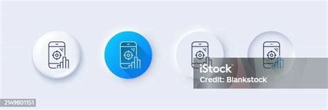 Seo 전화선 아이콘입니다 검색 엔진 최적화 기호입니다 선 아이콘 벡터 0명에 대한 스톡 벡터 아트 및 기타 이미지 0명