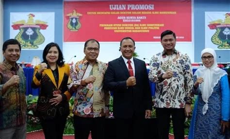 Saksikan Jendral Agus Surya Bakti Danny Pomanto Disertasi Yang