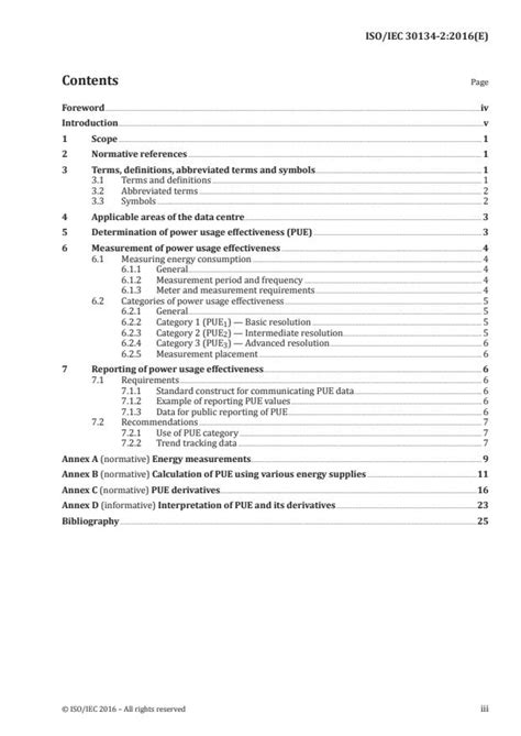 ISO IEC 30134 2 2016 Information Technology Data Centres Key Performance Indicators Part 2