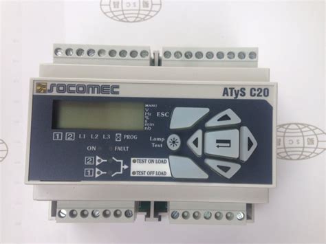 Bộ điều Khiển Ats C20 Socomec Divico
