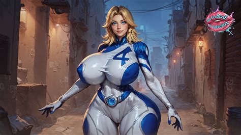 Rule 34 1female 1girls Ai Generated Big Breasts Fantastic Four Female Invisible Woman