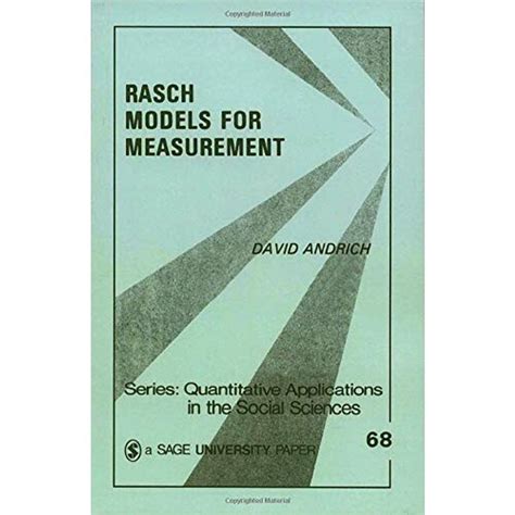 Rasch Models Measurement By Andrich Booklinks