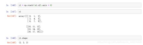 Python中stackhstackvstackdstack和concatenate的区别hconcat Hstack 区别 Csdn博客