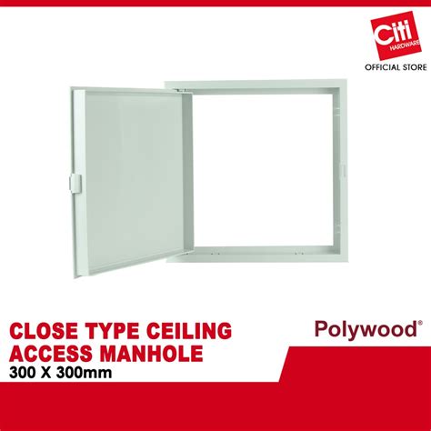 Polywood Ceiling Access Manhole Open And Close Type 300x300mm Shopee