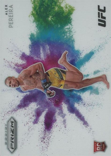 Alex Pereira Prizm UFC Color Blast SSP Price Guide Sports Card Investor