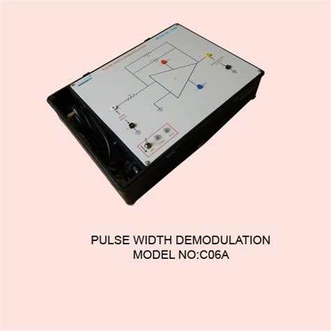 Pulse Width Demodulation For Laboratory Model Name Number C06a At
