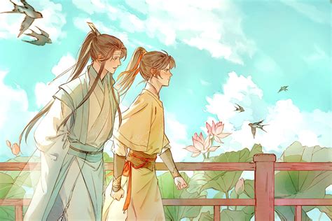 Jin Ling And Lan Sizhui Modao Zushi Drawn By Kkcoocool Danbooru