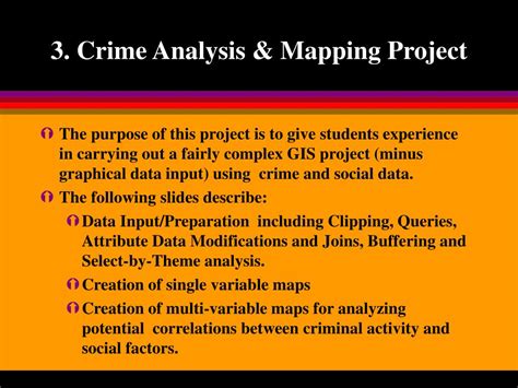 PPT Crime Analysis Mapping Using GIS C N H O 8 PowerPoint Presentation ID 1132029