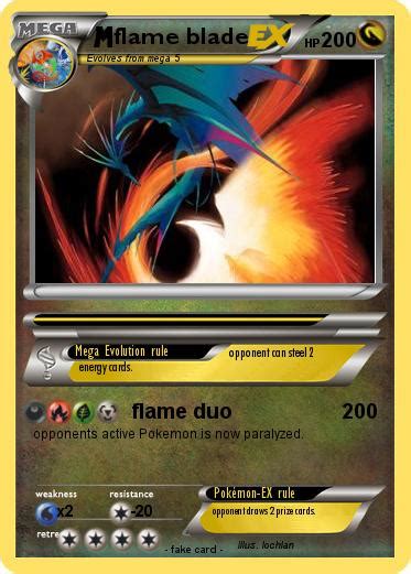 Pokémon Flame Blade Flame Duo My Pokemon Card