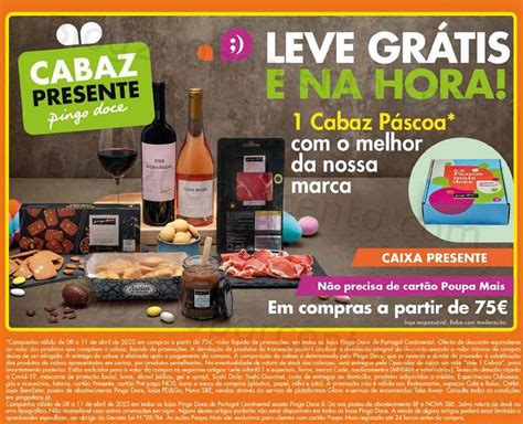 Alerta Oferta Cabaz Páscoa Pingo Doce Promoções Fim De Semana 8 A
