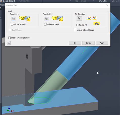 autodesk inventor groove weld micrographics