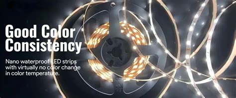 New Waterproofing Technology For Led Strip Lights—nano Coating Custom